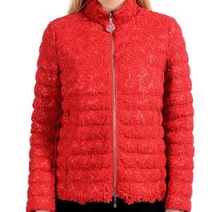 Moncler | Jackets & Coats | Moncler Sorbier Down Feather Red Puffer ...
